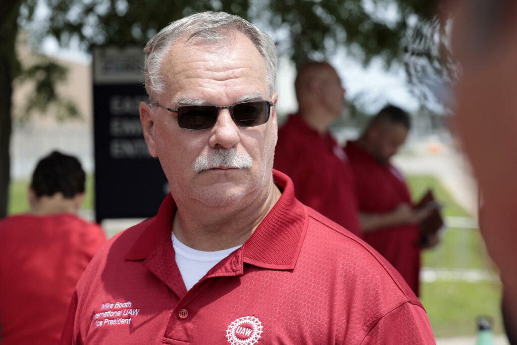 UAW VP Mike Booth | Brimco