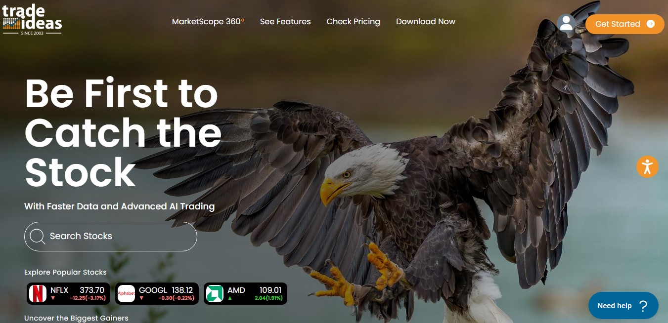 Tradeideas AI-Driven Stock Scanning Charting Platform | Brimco Tradeideas AI-Driven Stock Scanning Charting Platform | Brimco