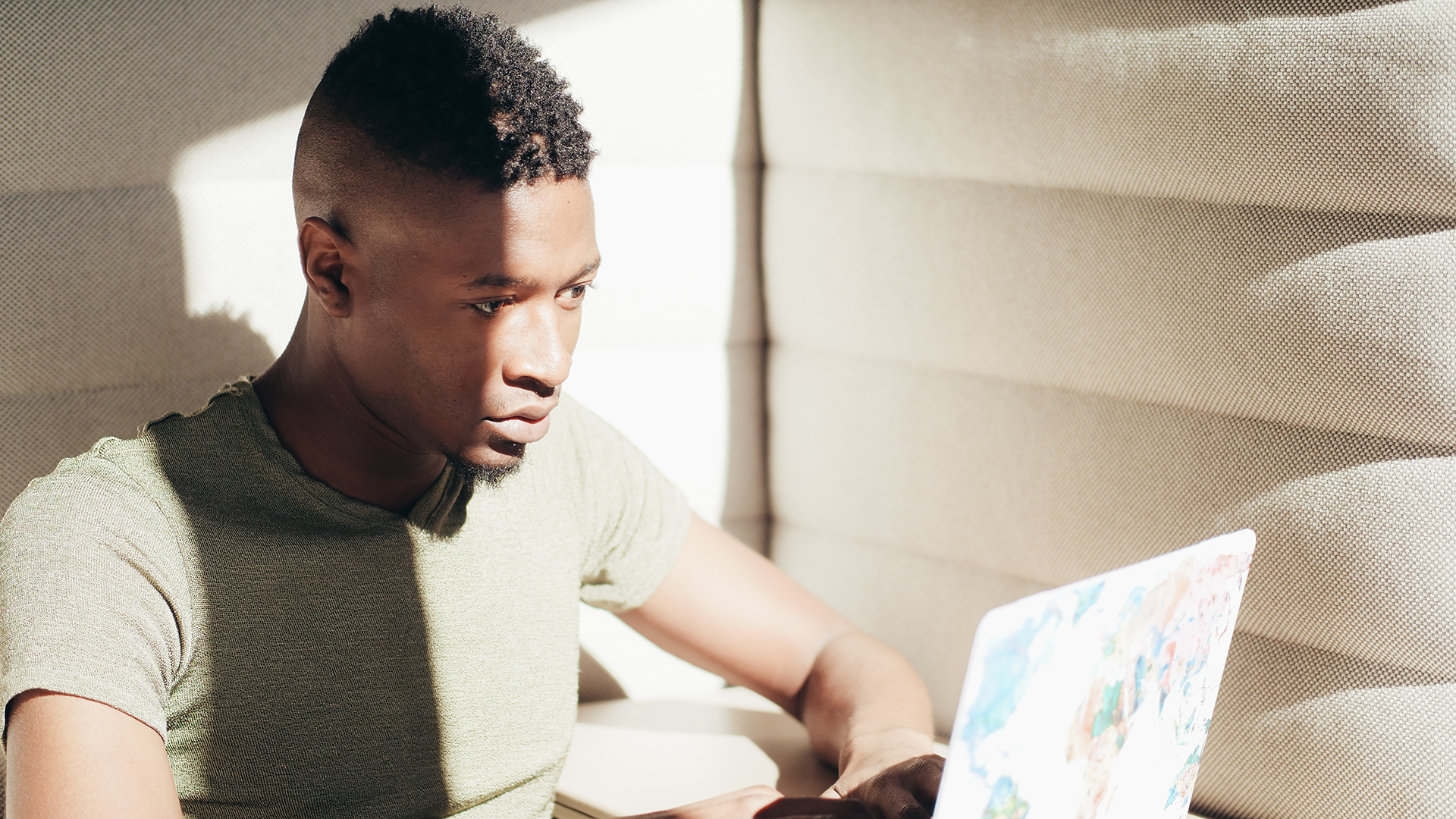 1. Technology Young Man Focused | Brimco