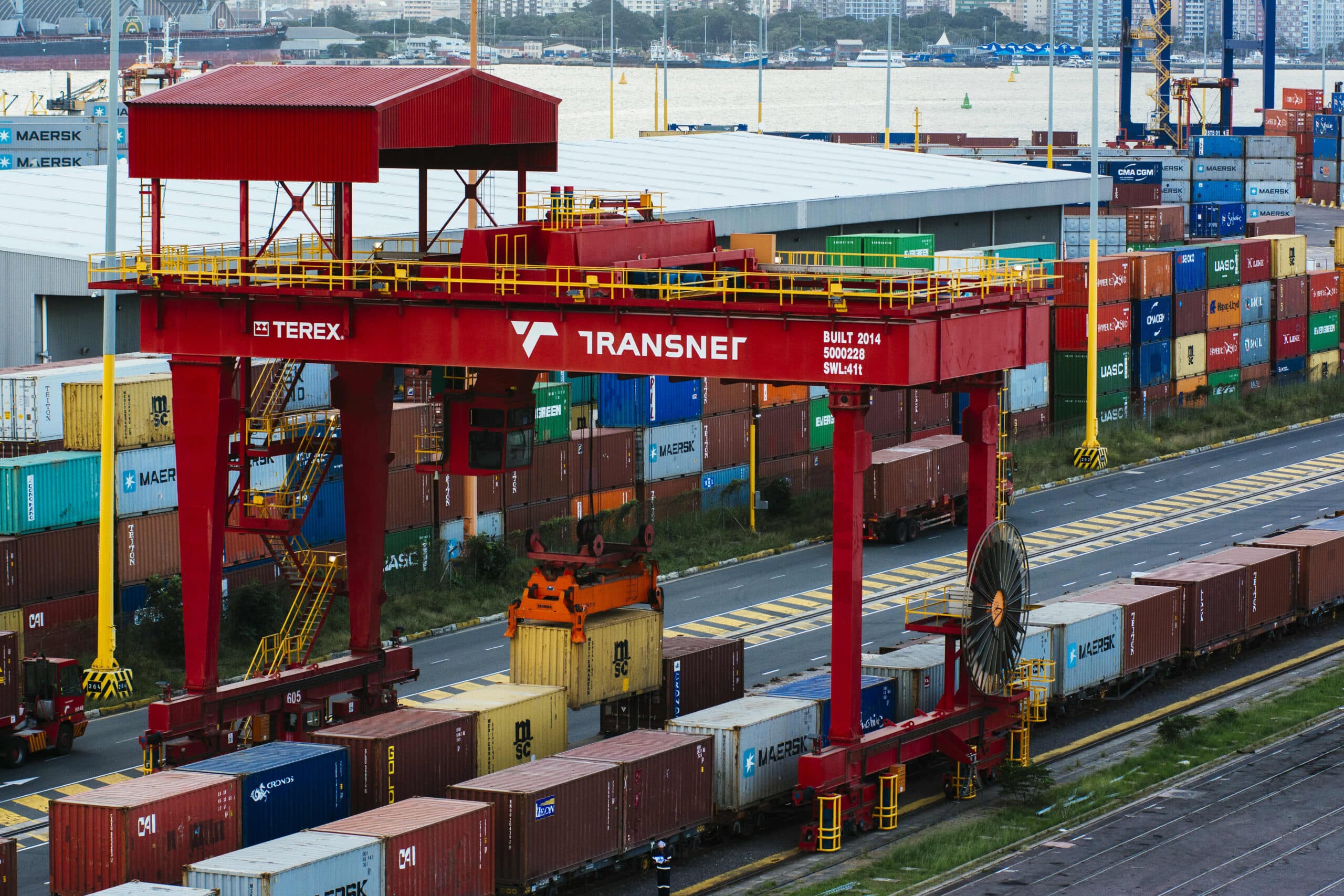 Transnet Cargo Operations at a Busy Container Terminal | Brimco