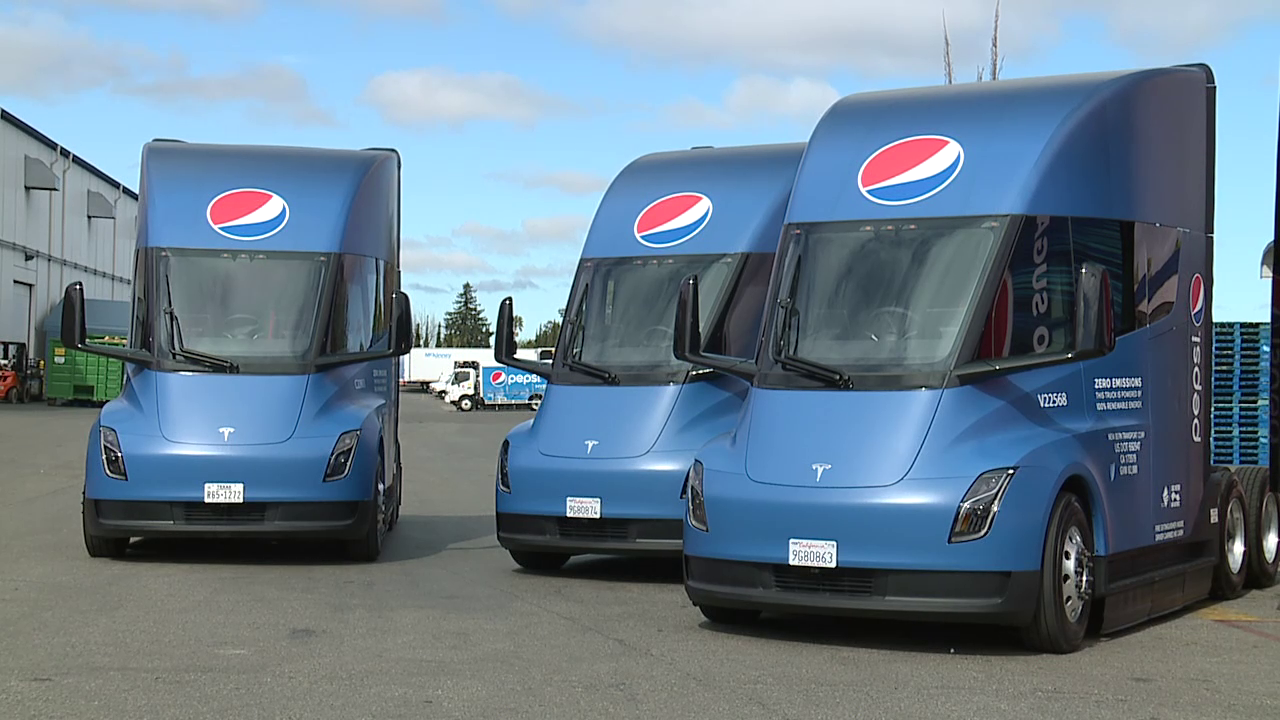 Pepsis Electric Fleet Takes Shape Tesla Semi Trucks in Operation | Brimco